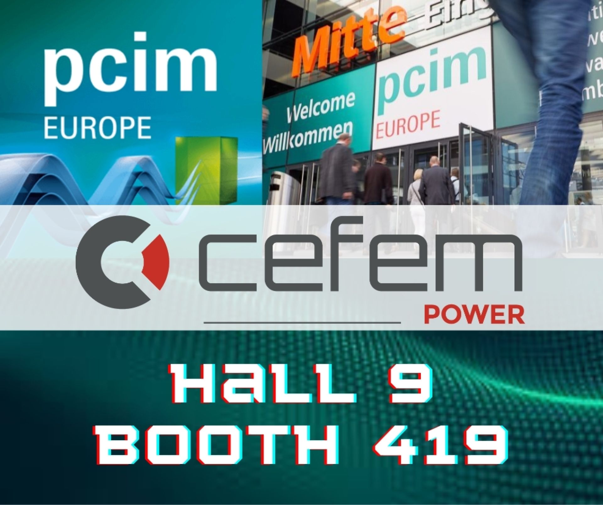 CEFEM POWER at Nuremberg SALON PCIM