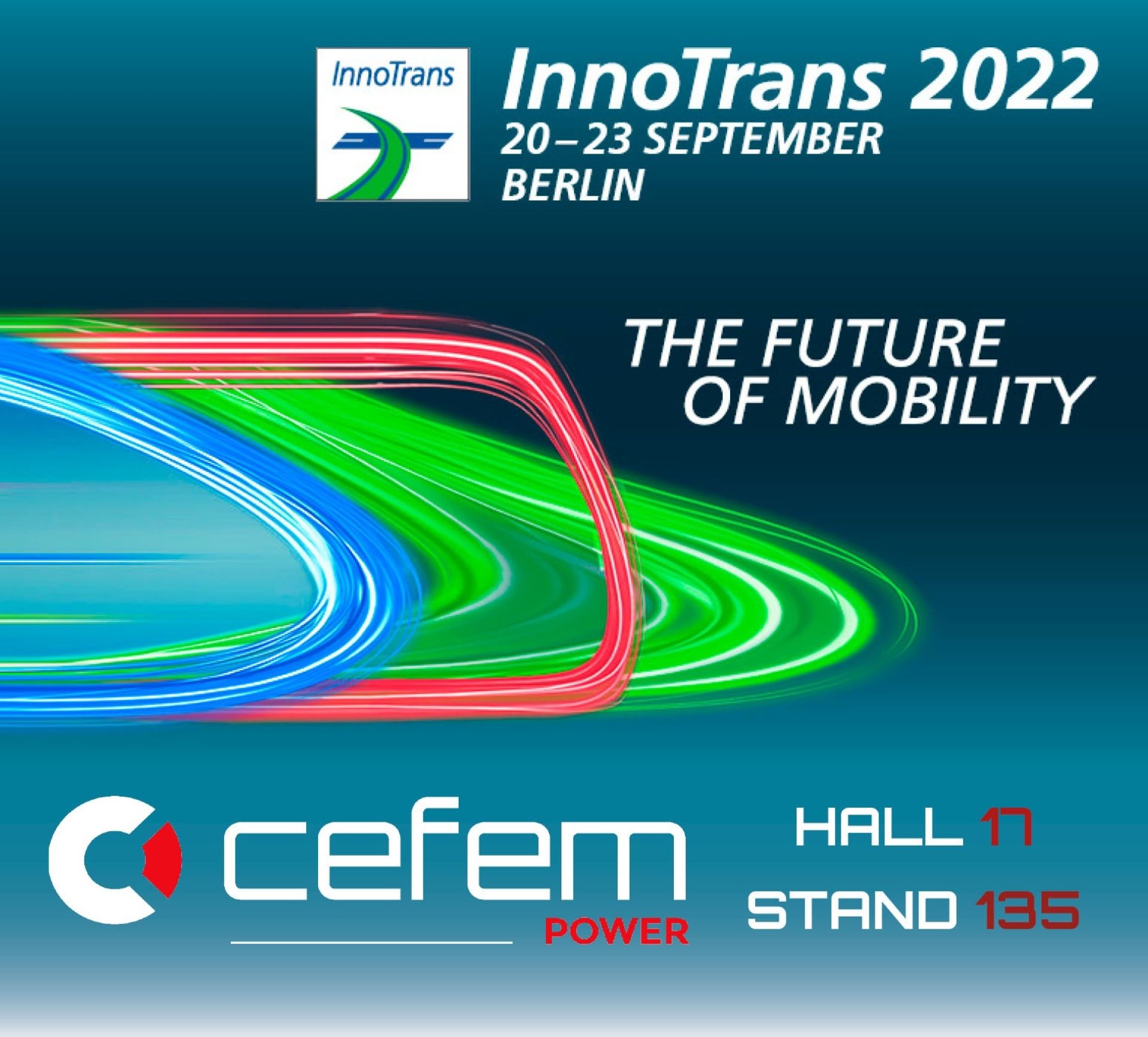 Cefem Power à Innotrans 2022